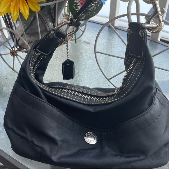 Coach | Bags | Coach Nylon Hobo Handbag | Poshmark